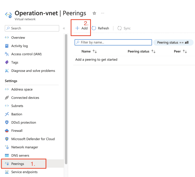 How To Quickly Create Vnet Peering In Azure Networkproguide