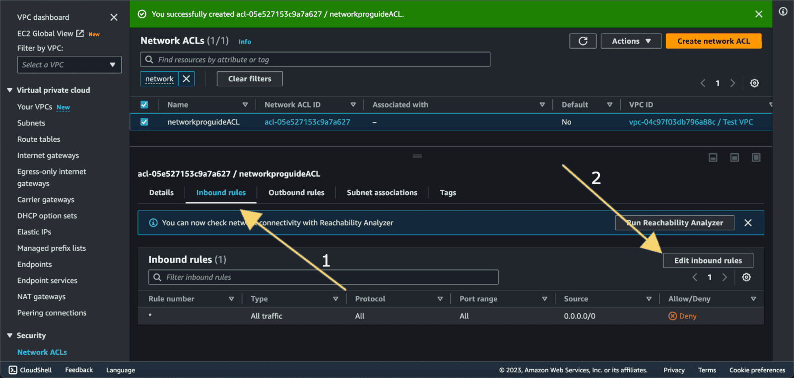 How to Create/Modify NACLs and SGs in AWS | NetworkProGuide