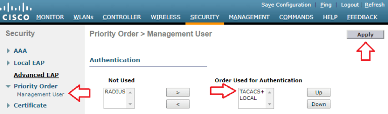 How To Configure Cisco Wlc 85 To Use Tacacs With Cisco Ise 24