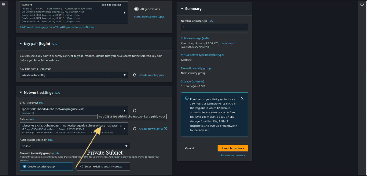 Configuring Nat Instance In Aws For Internet Access Networkproguide