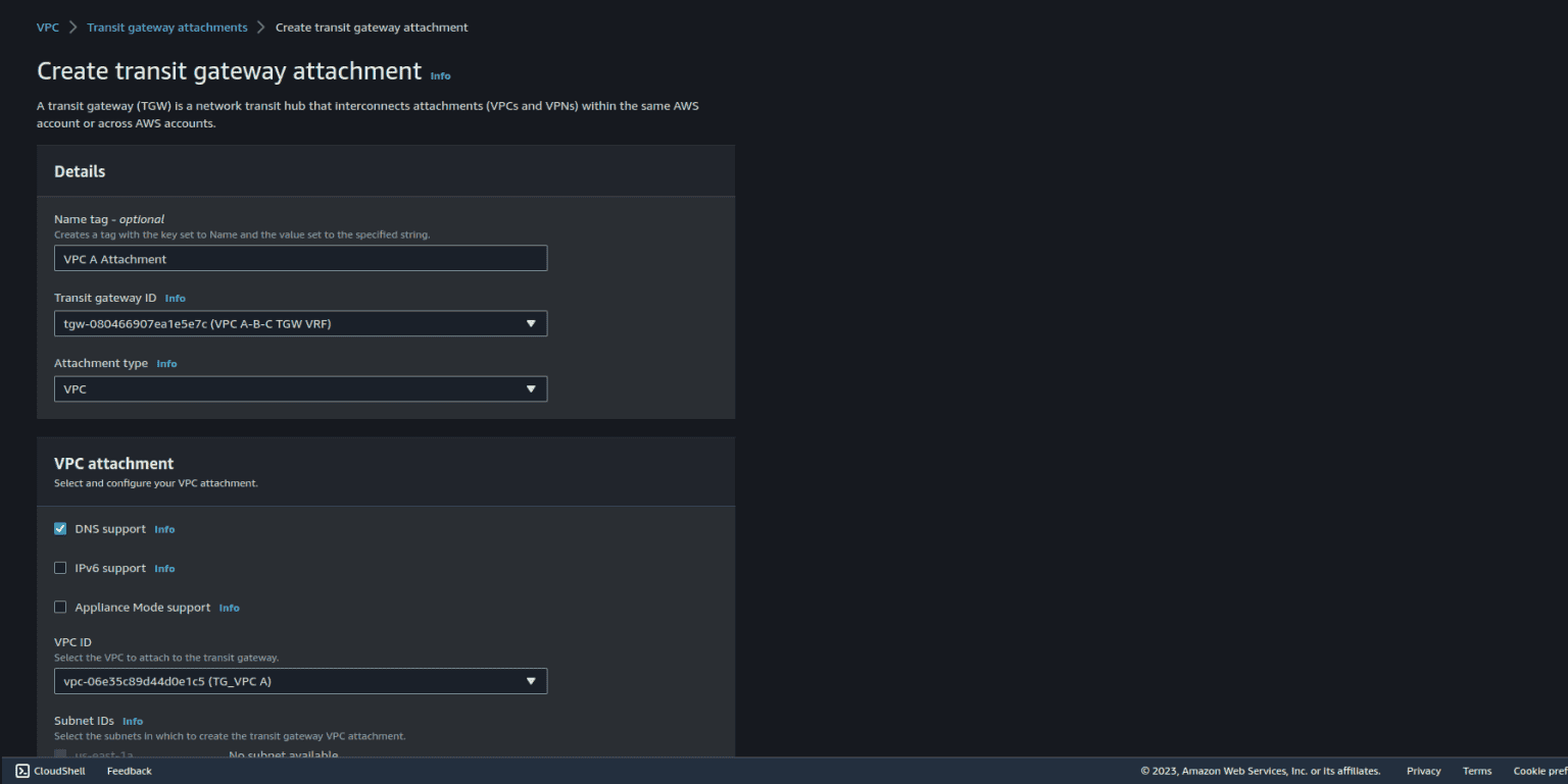 How to Control AWS Transit Gateway Traffic with VRF | NetworkProGuide