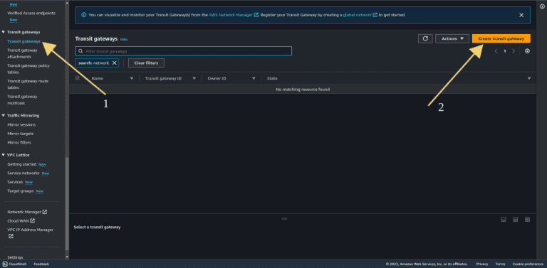 How to Control AWS Transit Gateway Traffic with VRF | NetworkProGuide