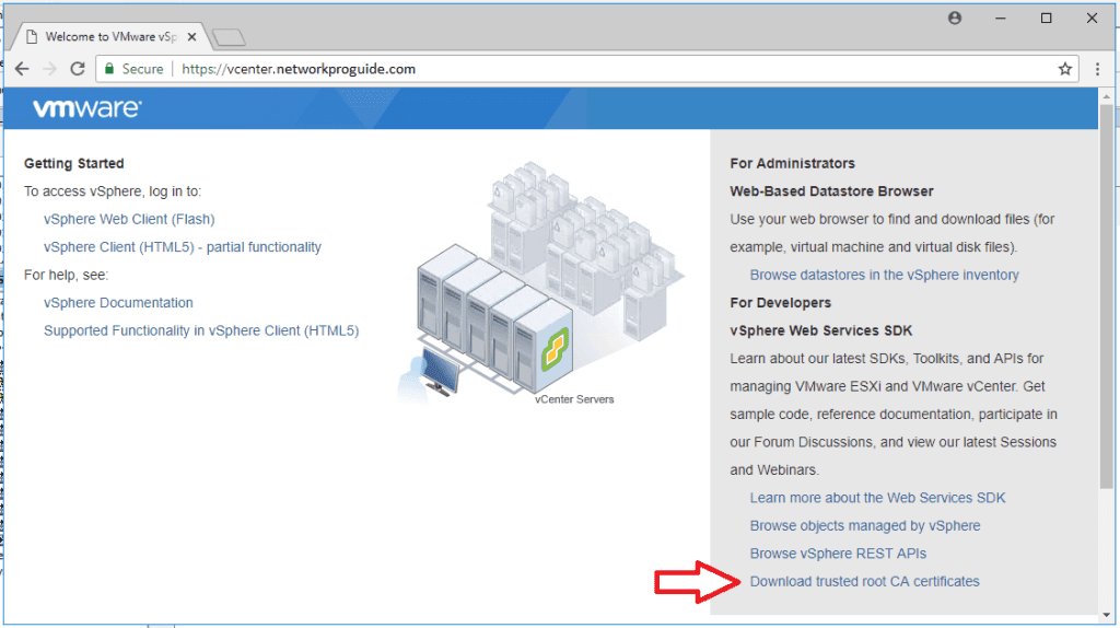 Fix Error Uploading Files to Datastore or Deploying OVAs in vSphere 6.5 | NetworkProGuide